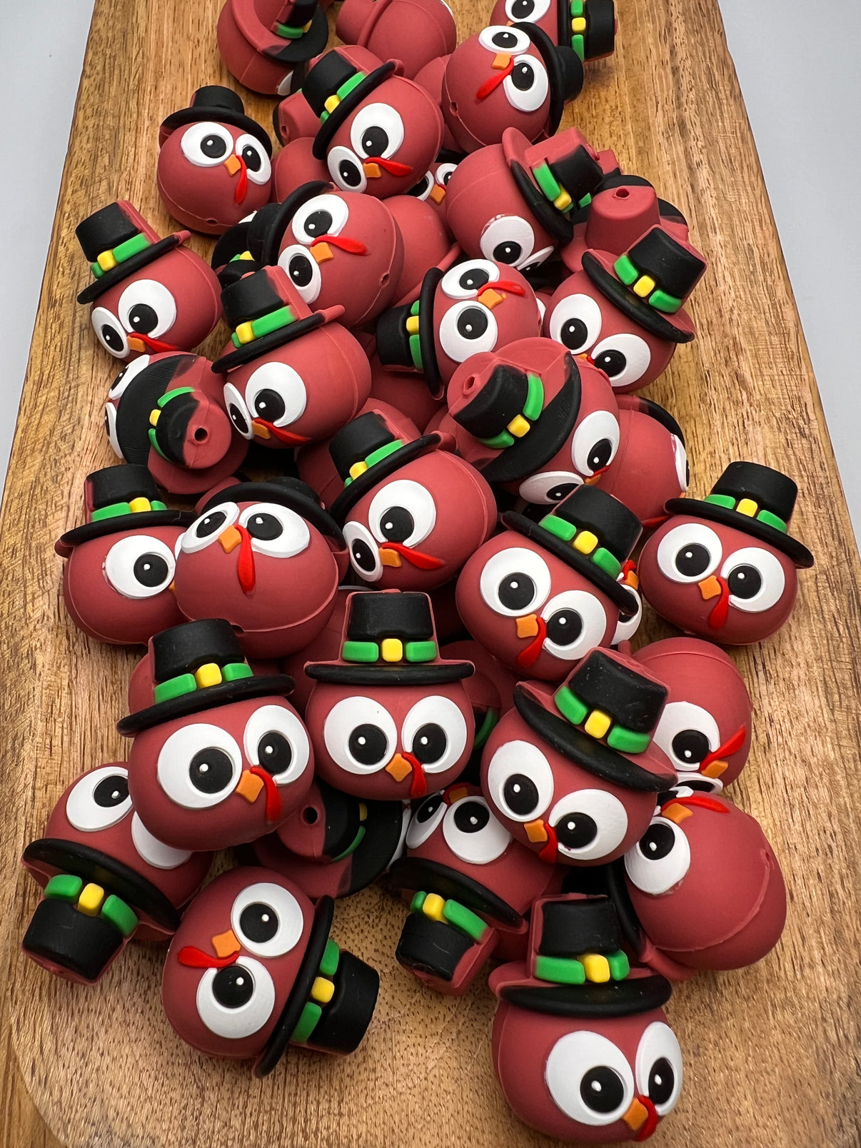 3D Turkey head focal – Arellanos Creations